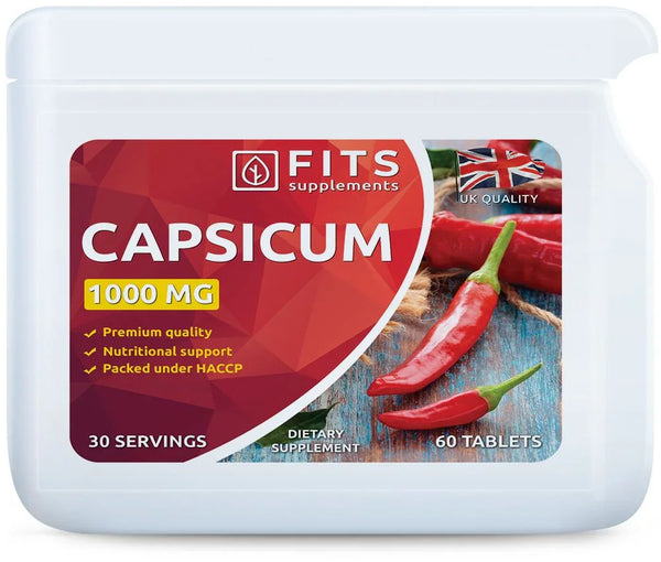 ᐉ Capsicum 1000mg 60 tablets - €9,90€ | Buy Online fast 1-2 Day Shipping